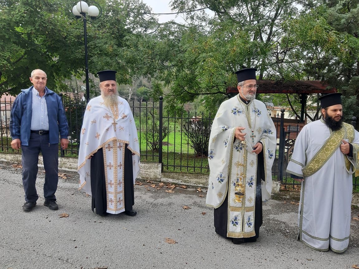 Υποδοχή Ιερού Λειψάνου Αγίου Δημητρίου στη Φιλύρα Τρικάλων